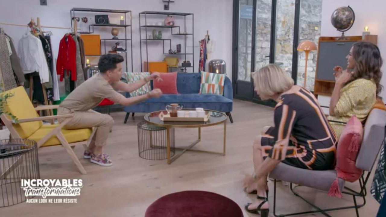 The black dress striped thick orange Charla Carter in Incredible ...