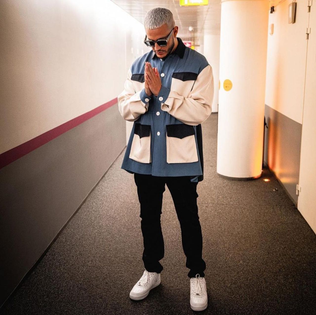 La chemise portée par DJ snake sur son compte Instagram @djsnake | Spotern