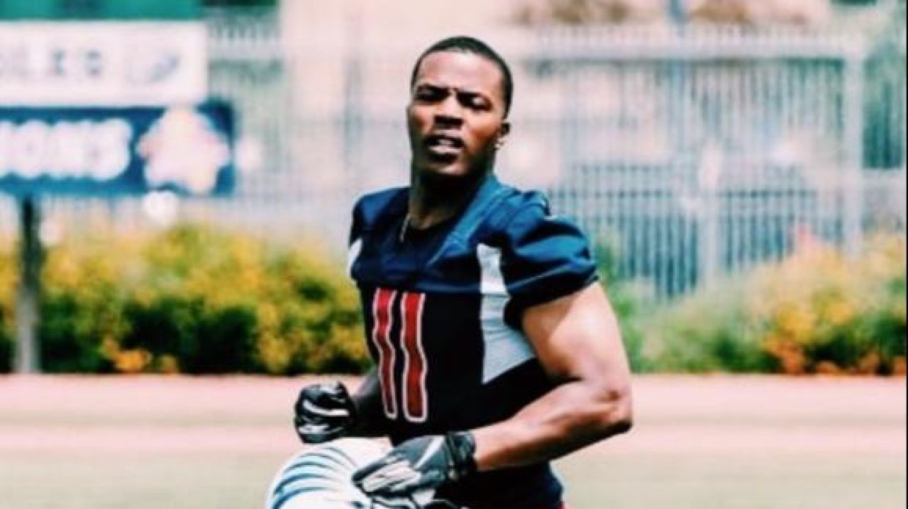 American football jersey worn by Specer James in All american (S1 and 2 ...