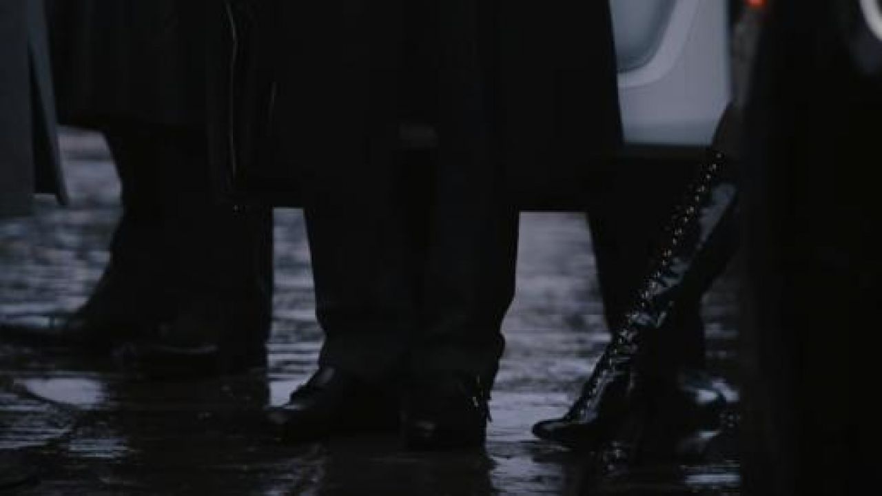 Knee-High Leather Boots worn by Selina Kyle / Catwoman (Zoë Kravitz) as ...