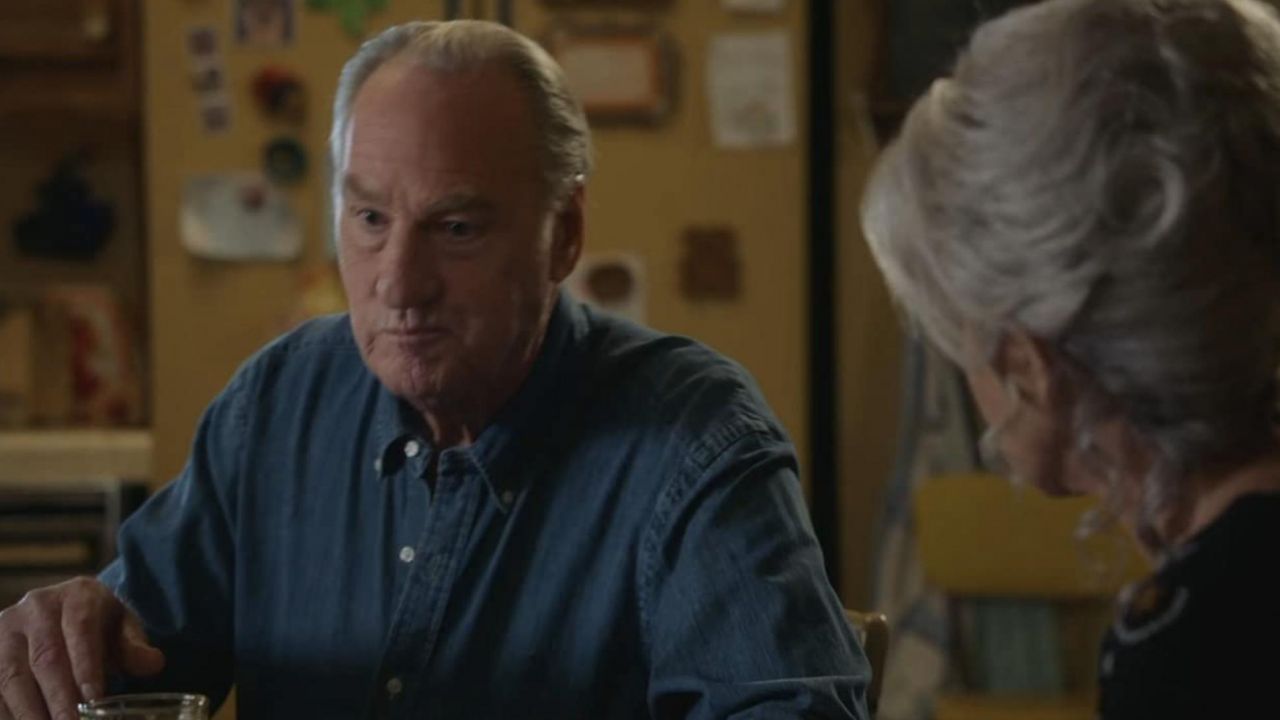 Denim shirt worn by Coach Dale Ballard (Craig T. Nelson) as seen in ...