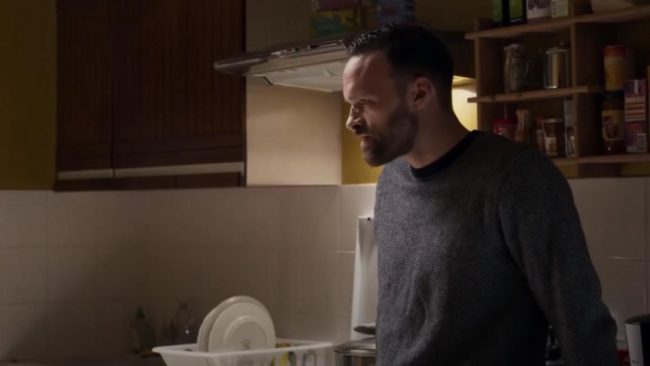 The gray sweater worn by Drago (Alban Lenoir) in the film According to ...