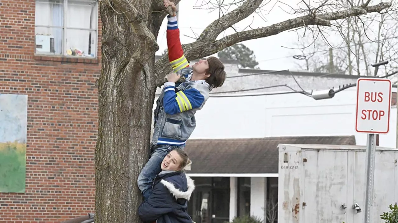 Denim Jacket worn by Lloyd 'Shrub' Mallet (Sam Straley) as seen in ...
