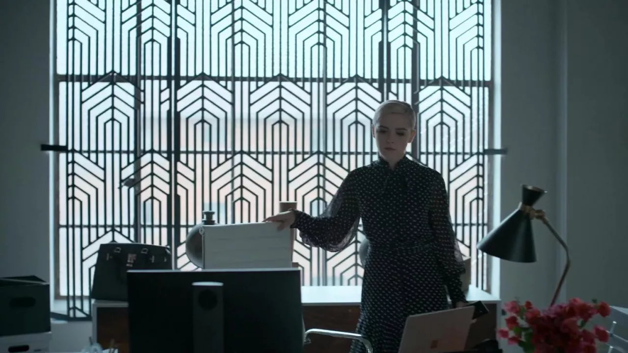 Polka Dots Dress Worn By Lou Simms Kiernan Shipka As Seen In Swimming With Sharks Tv Show
