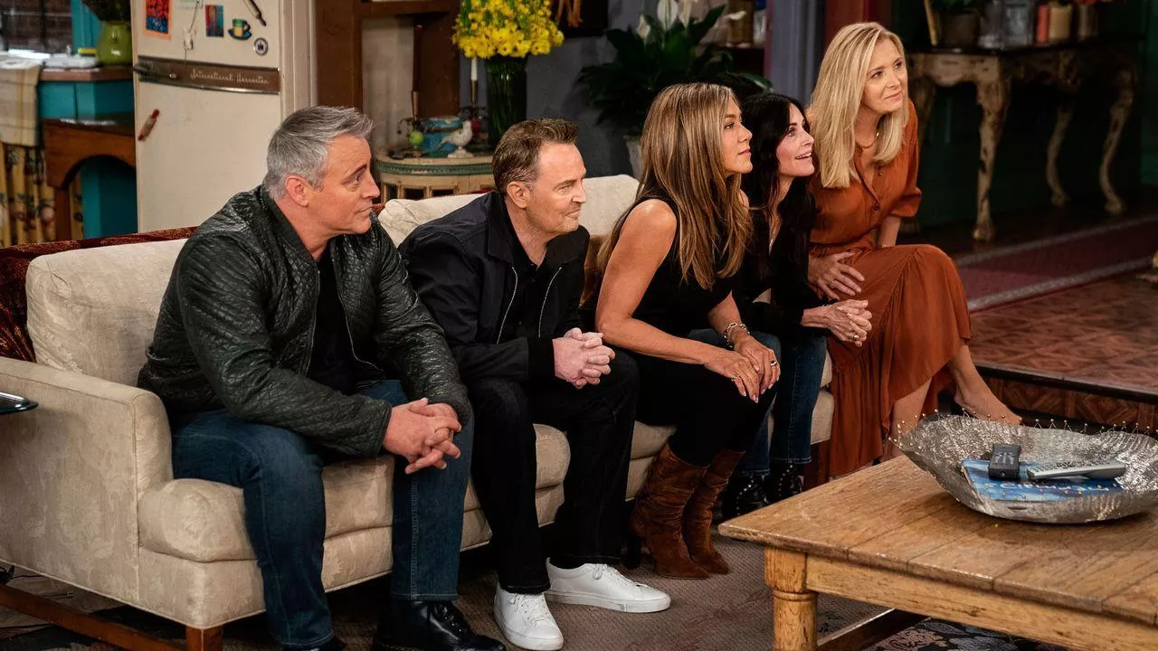 The boots worn by Jennifer Aniston in Friends The Reunion | Spotern