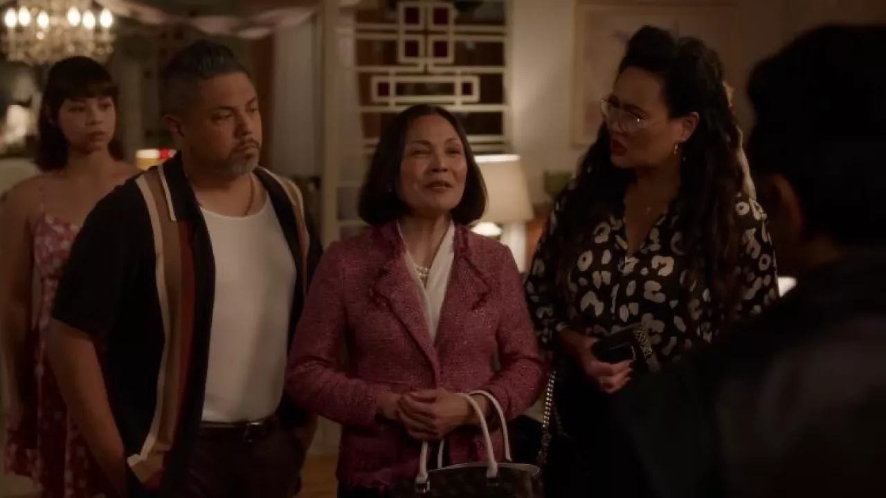 Pink Tweed Blazer Jacket worn by Susan Valencia (Lydia Gaston) as seen ...