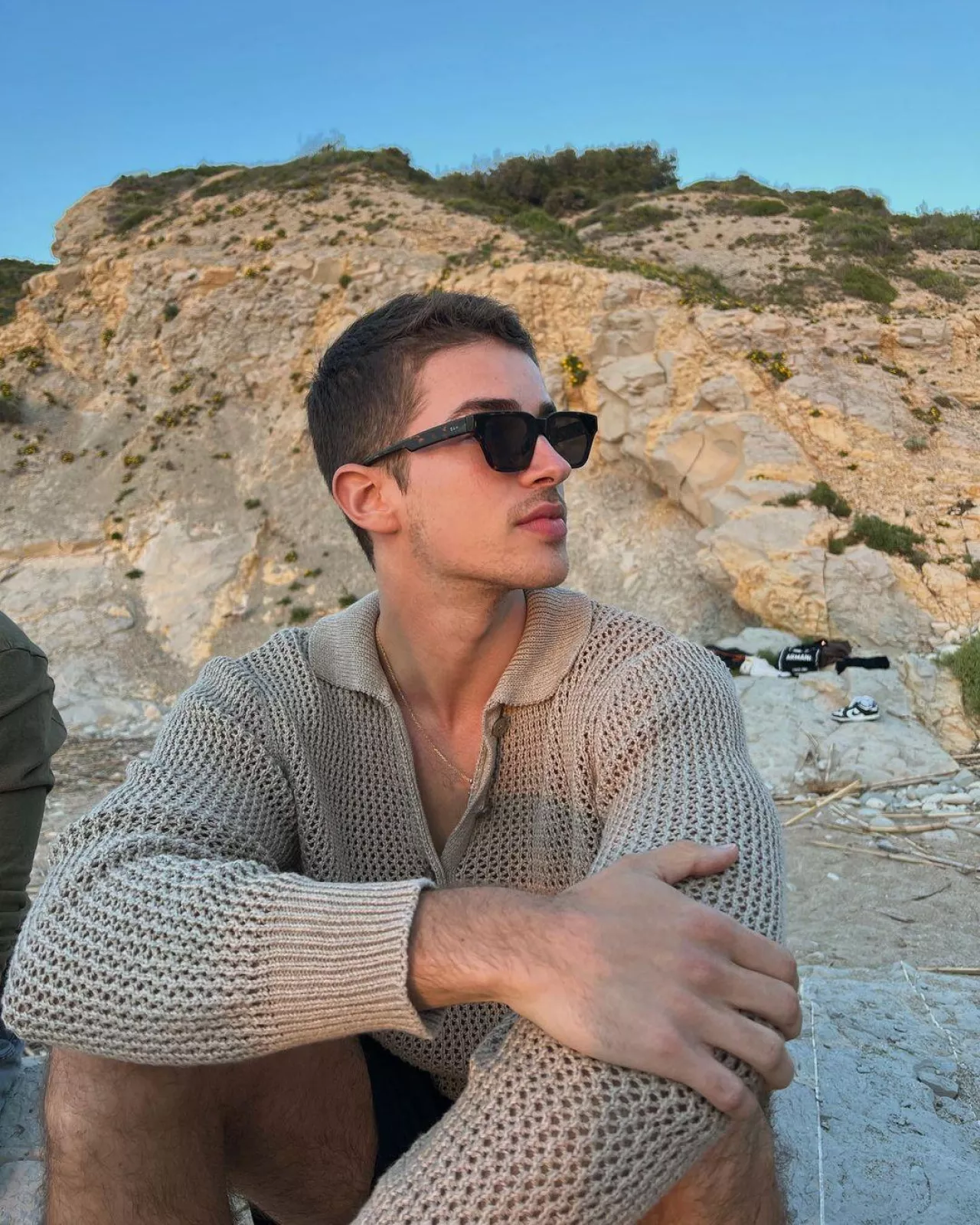 Sunglasses worn by Manu Rios Fernandez on his Instagram account ...