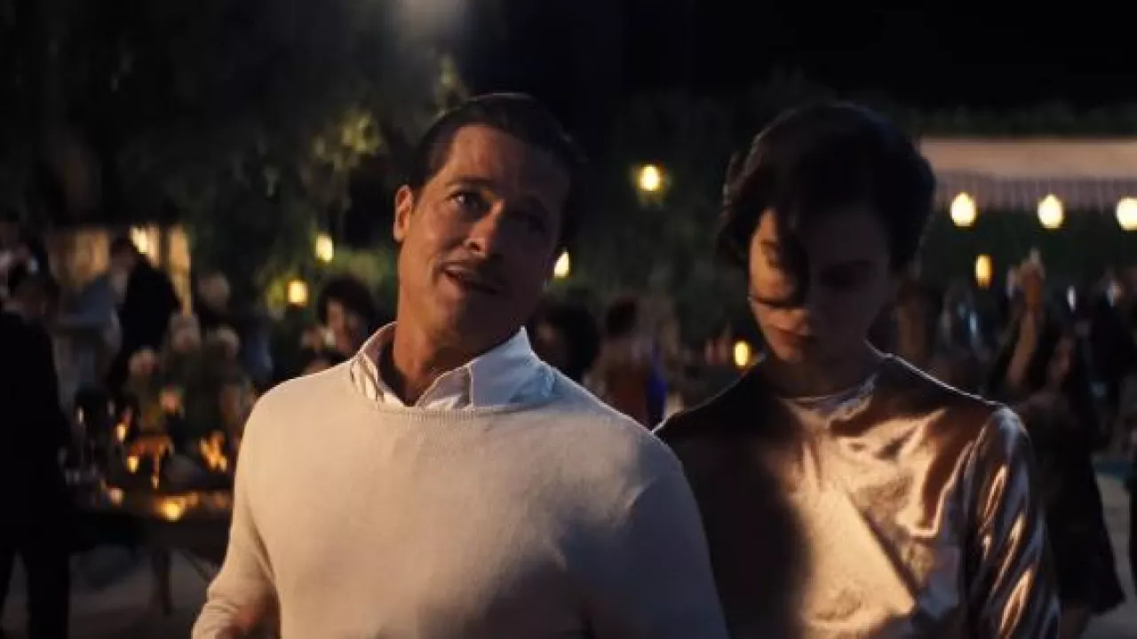 Sweater worn by Jack Conrad (Brad Pitt) as seen in Babylon movie | Spotern