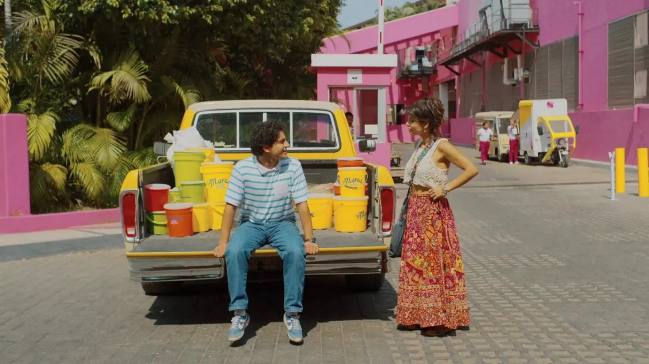 Nike blue sneakers worn by Young Maximo (Enrique Arrizon) as seen in ...