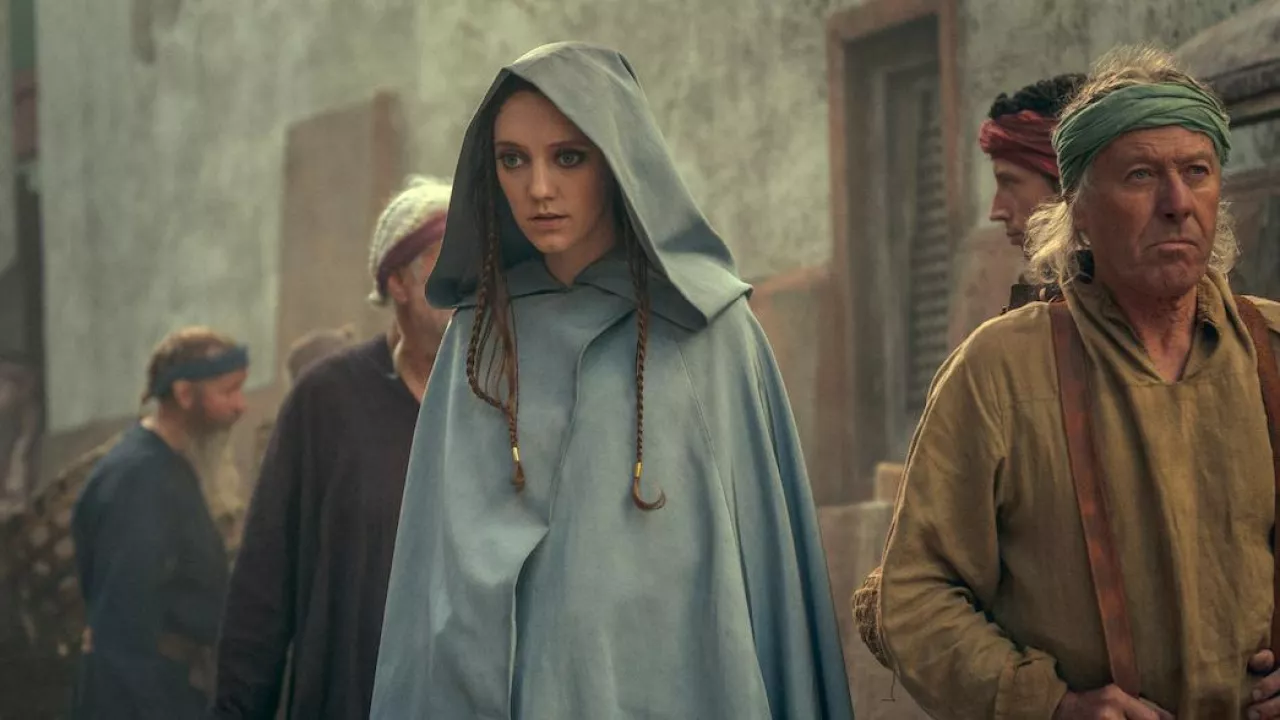 Hoodie coat worn by Merwyn (Mirren Mack) as seen in The Witcher: Blood ...