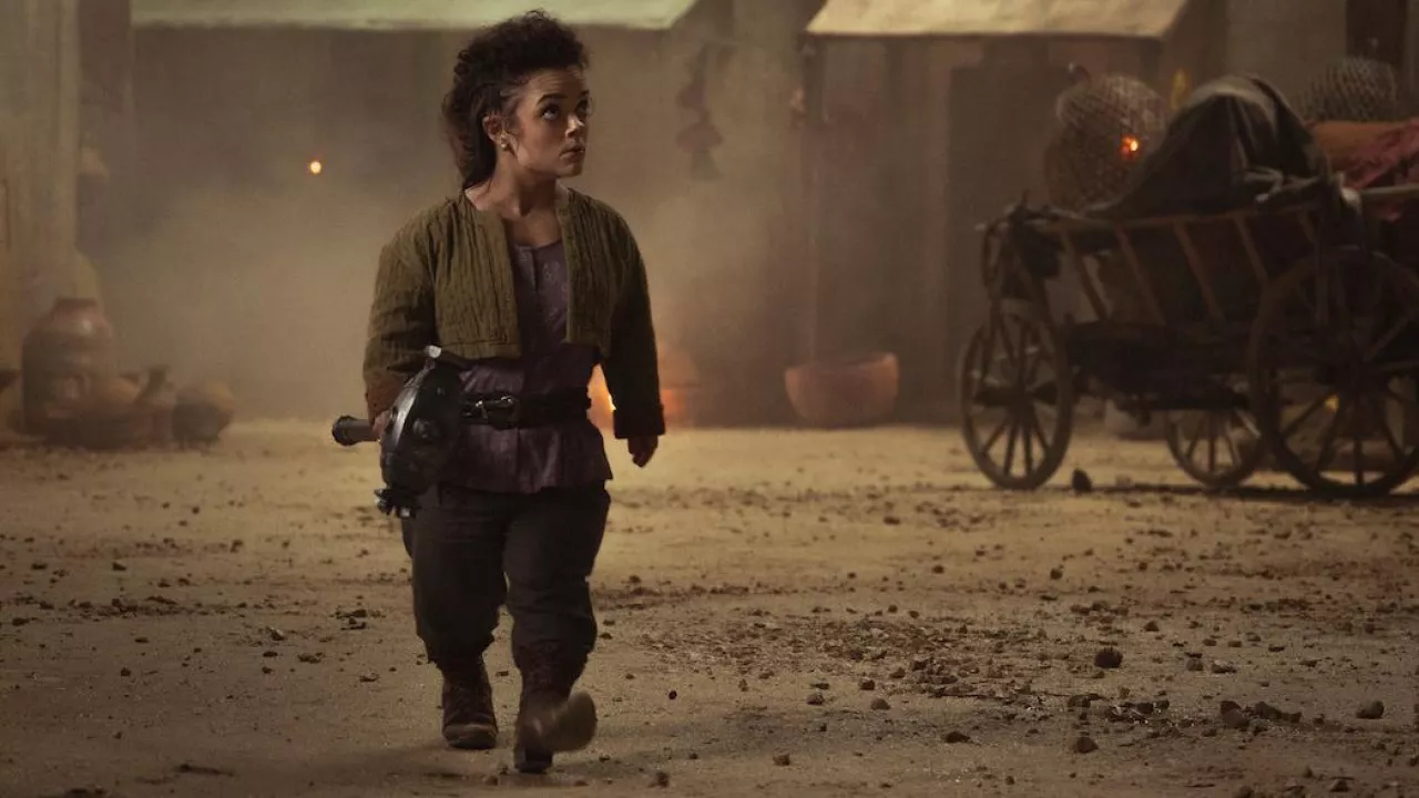 Crop jacket costume worn by Meldof (Francesca Mills) as seen in The ...