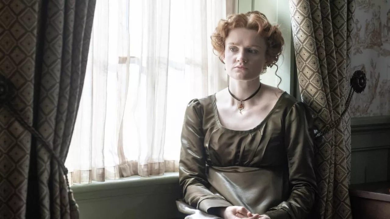 Necklace worn by Margaret Weylin (Gayle Rankin) as seen in Kindred TV ...