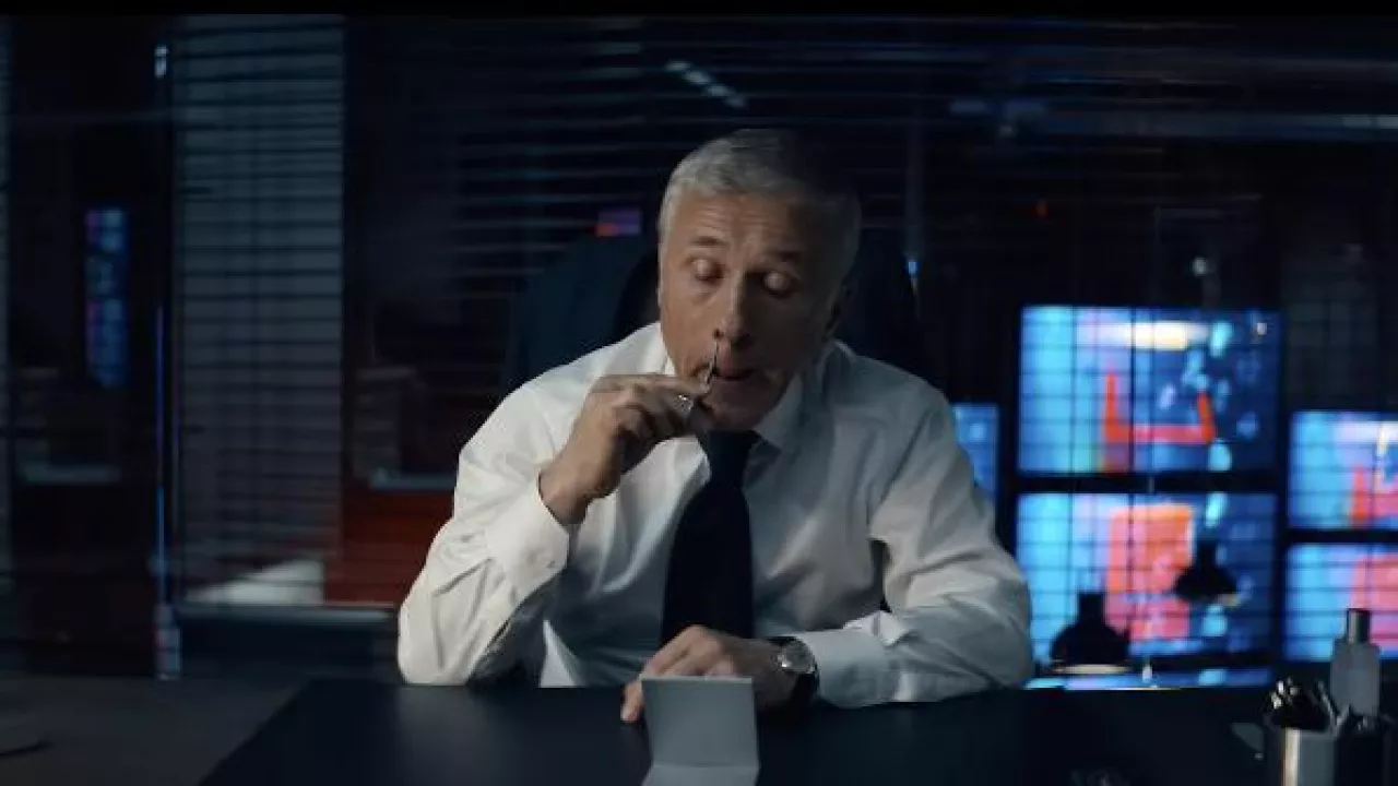 Watch worn by Regus Patoff (Christoph Waltz) as seen in The Consultant ...