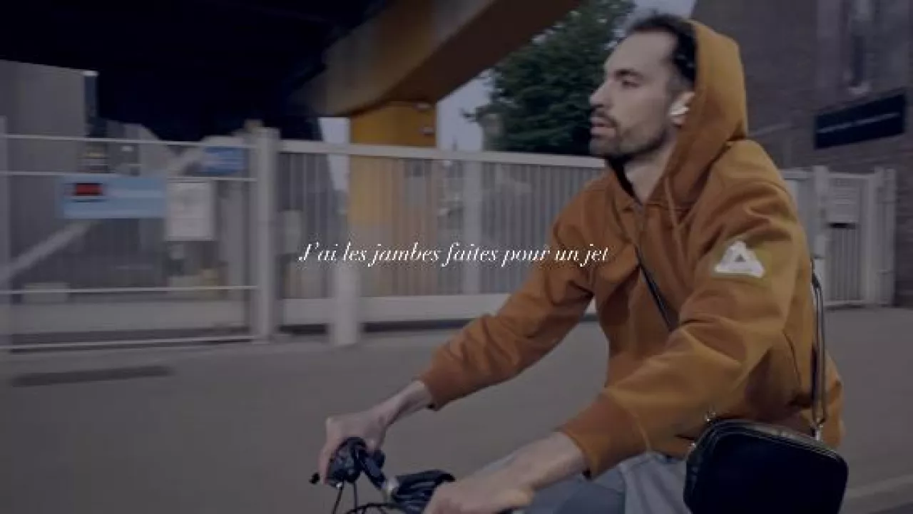 The Palace hooded jacket worn by JeanJass in his clio Doudoune in ...