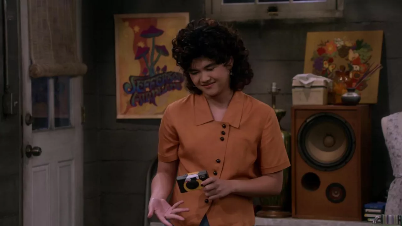 Polo Shirt Top worn by Nikki (Sam Morelos) as seen in That '90s Show ...