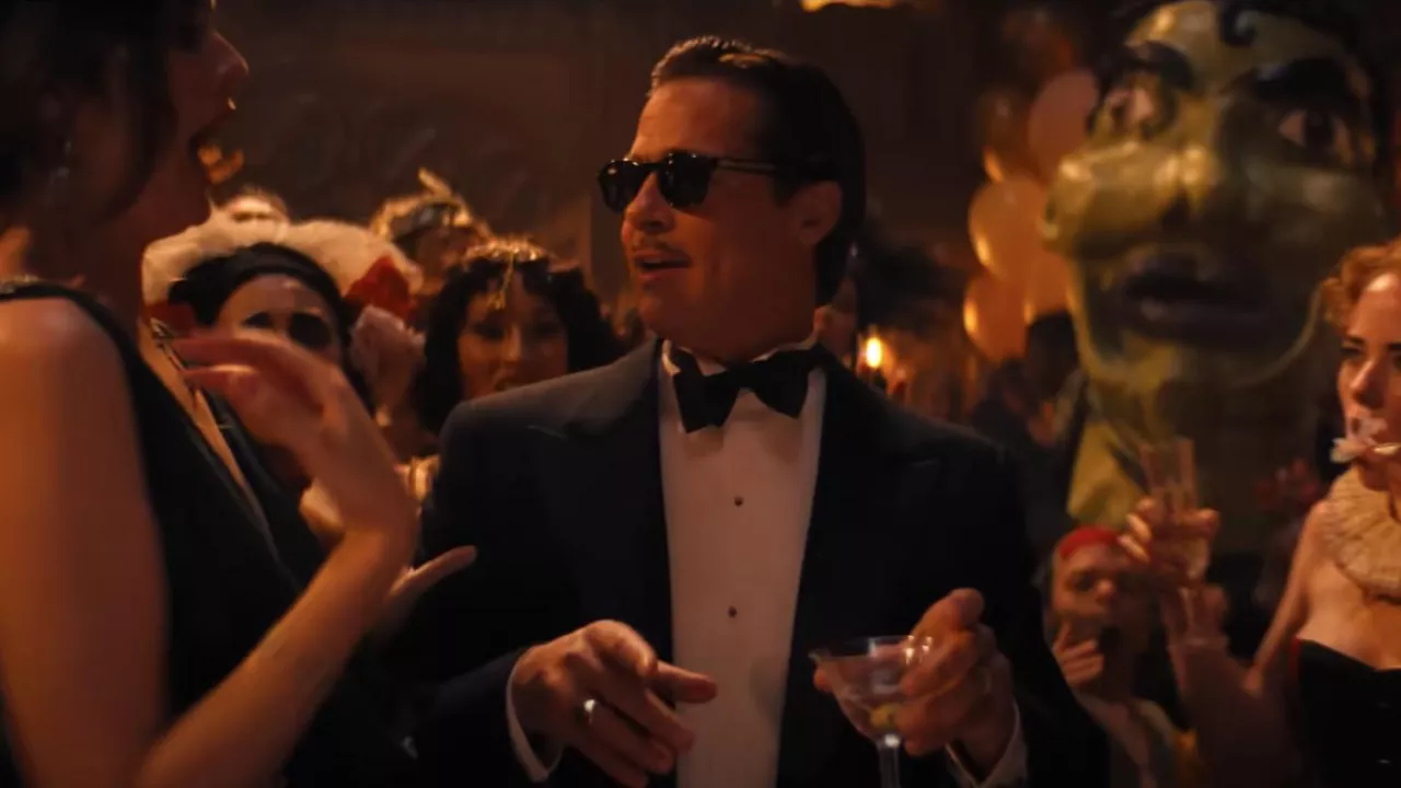 Brad Pitt Sunglasses Babylon