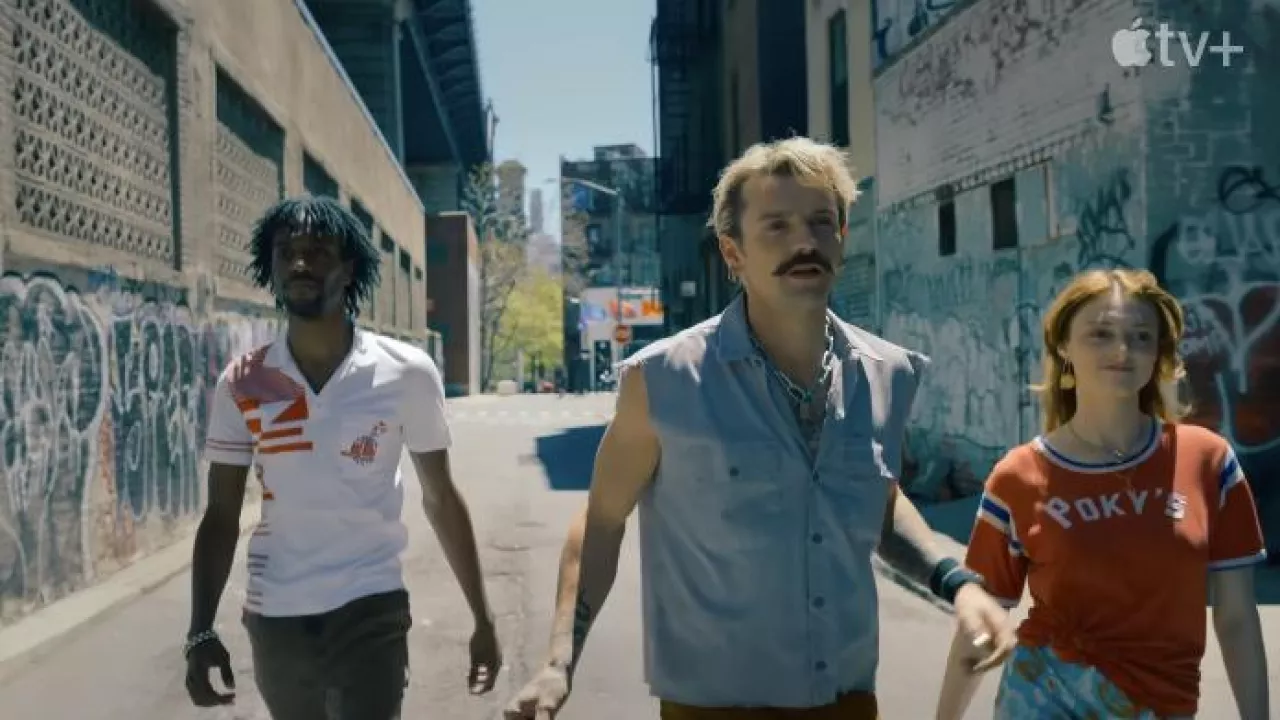 Poky's Tee worn by Sewer (Alexandra Doke) as seen in City on Fire TV ...