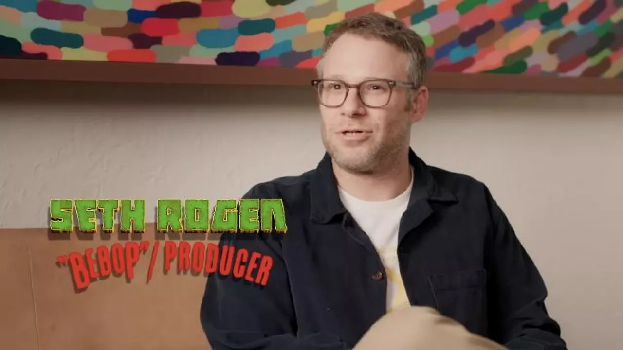 Overshirt worn by Seth Rogen in Teenage Mutant Ninja Turtles: Mutant ...