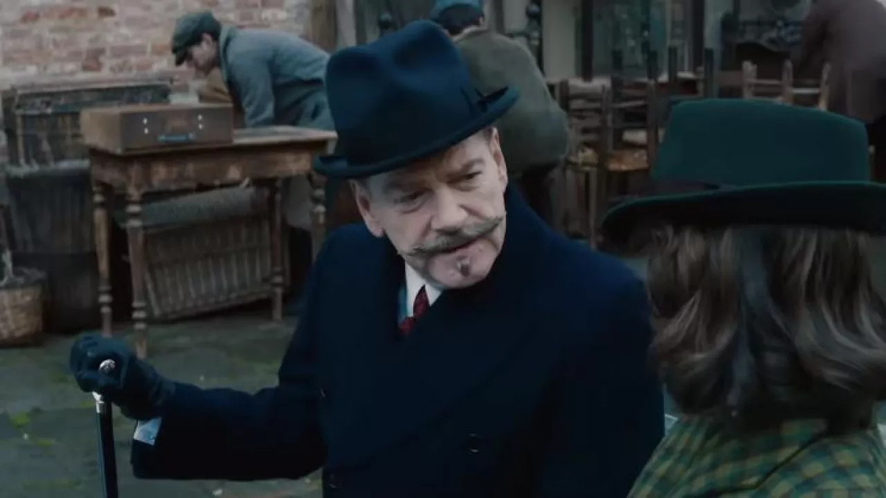 Hat worn by Hercule Poirot (Kenneth Branagh) as seen in A Haunting in ...