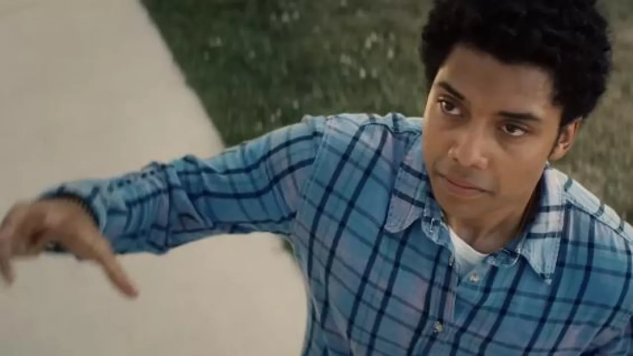 Blue plaid shirt worn by Andre Anderson (Chance Perdomo) as seen in Gen ...
