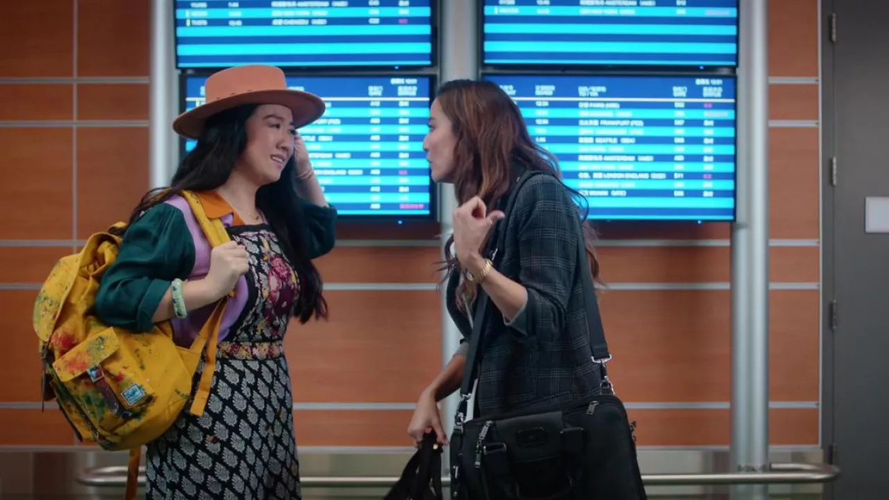 Herschel Backpack worn by Lolo (Sherry Cola) as seen in Joy Ride | Spotern