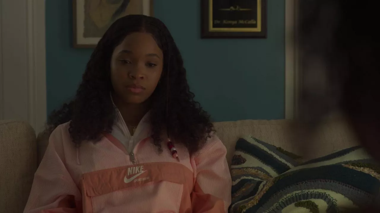 Nike Mesh Sports Jacket worn by Crystal Jarrett (Quvenzhané Wallis) as ...