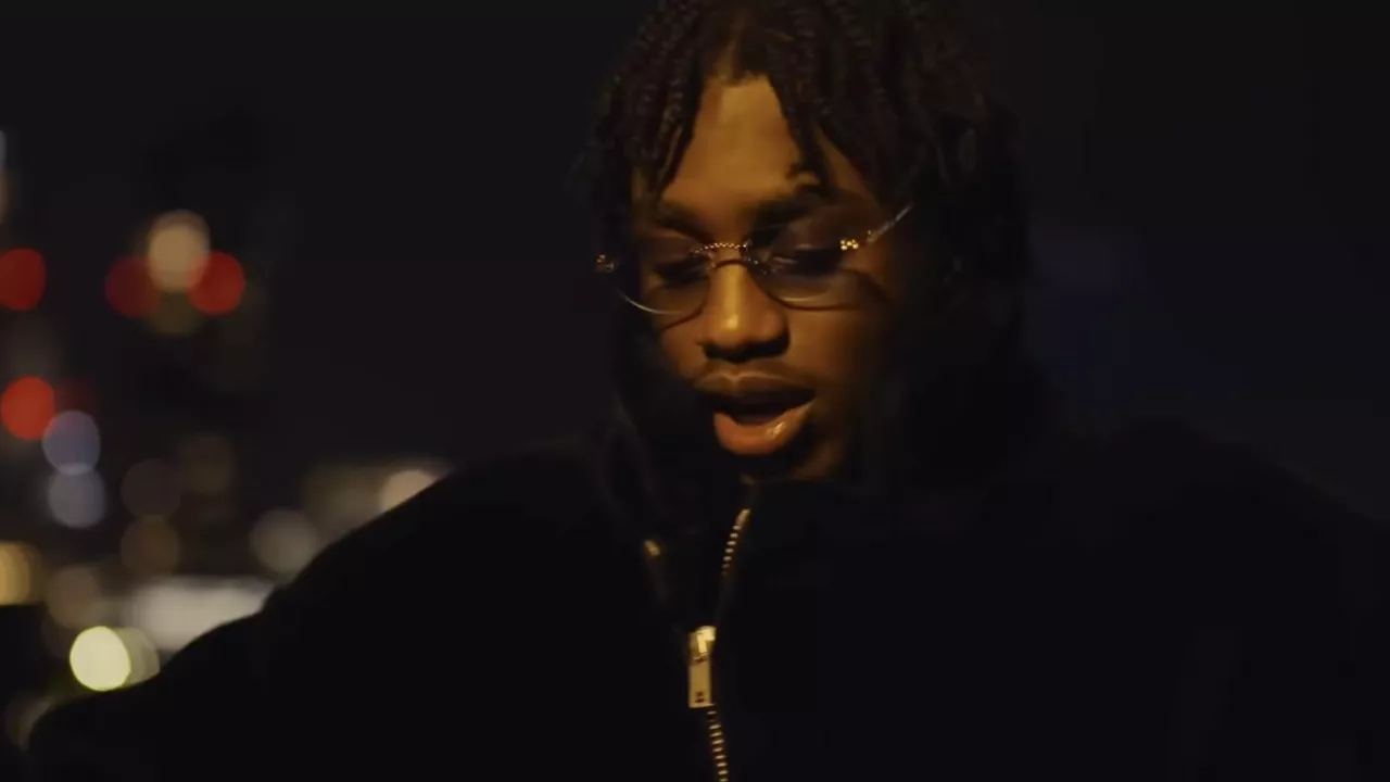 Fleece jacket worn by Lil Tjay in One Take (London Experience) | Spotern