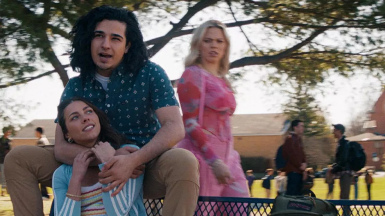 RCVA printed short sleeve shirt worn by Jason Weems (John El-jor) as seen in Mean Girls | Spotern