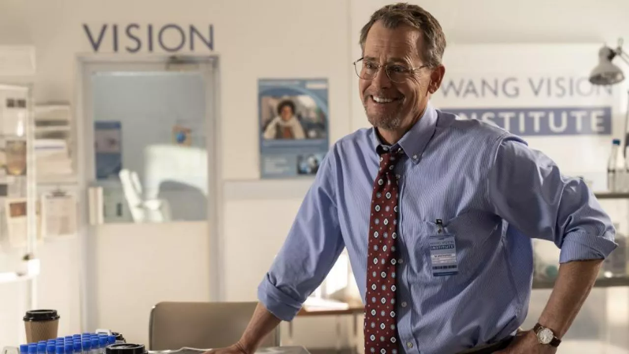 Watch worn by Misha Bartnovsky (Greg Kinnear) as seen in Sight movie ...