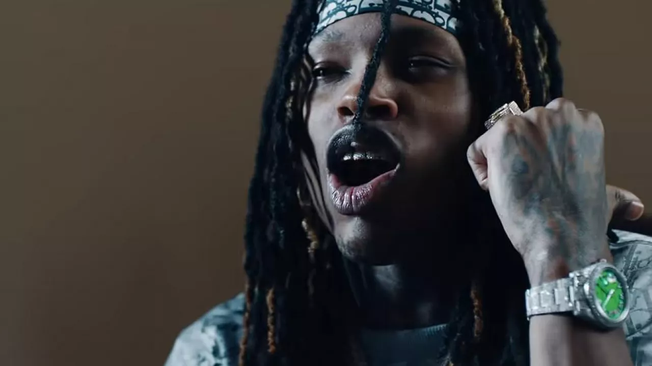 King Von Outfits: Amercian Rapper is wearing Iced Out watch in Took Her ...