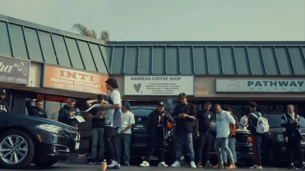 White Shoes worn by Ohgeesy in Nun Major Official Music Video of ...