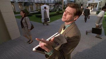 Truman Burbank (played by Jim Carrey) outfits on The Truman Show