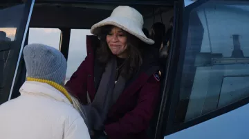 Megan Briscoe (played by Rosie Perez) outfits on The Flight Attendant