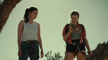 Converse Red Hi Top sneakers worn by Shiloh Hunter (Virginia Gardner ...