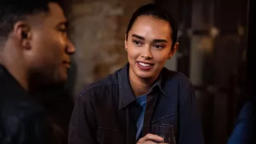 Denim jacket worn by Special Agent Cameron Vo. (Vinessa Vidotto) as ...