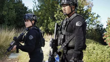 Daniel 'Hondo' Harrelson (played by Shemar Moore) outfits on S.W.A.T.