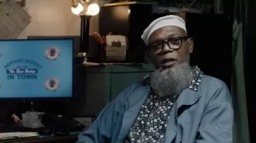 Gordon (played by Samuel L. Jackson) outfits on The Kill Room