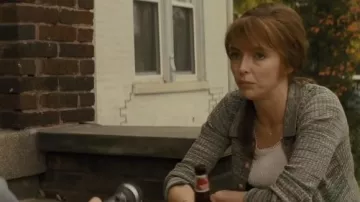 Kathy (played by Jodie Comer) outfits on The Bikeriders