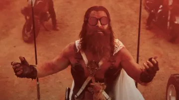 Dementus (played by Chris Hemsworth) outfits on Furiosa: A Mad Max Saga