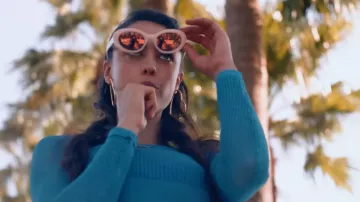 Sue (played by Margaret Qualley) outfits on The Substance