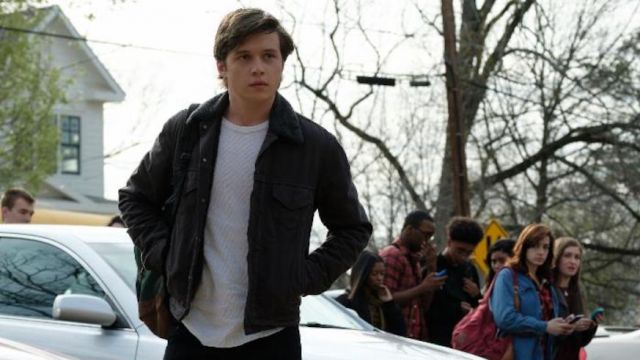 Black Jacket worn by Simon Spier (Nick Robinson) as seen in Love, Simon ...