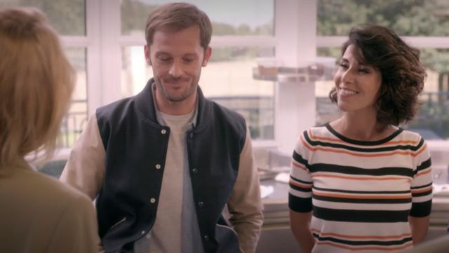 Le pull rayé de Juliette (Reem Kherici) dans Jour J | Spotern