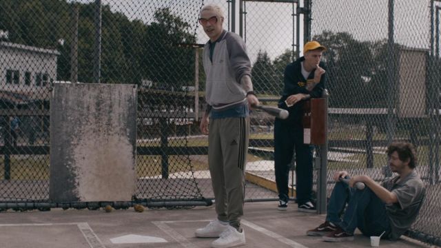 Adidas joggers worn by Zeke (Pete Davidson) in Big Time Adolescence ...