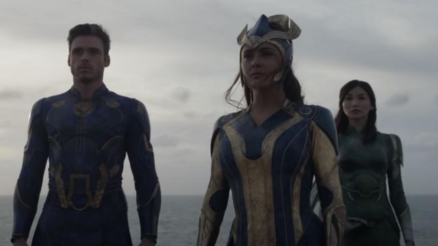 Costume cosplay worn by Ajak (Salma Hayek) as seen in Eternals movie ...