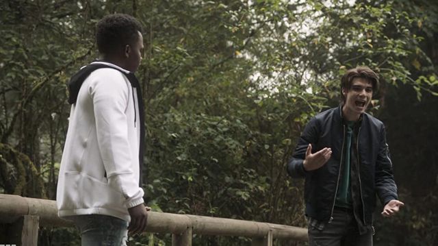 Zip bomber jacket worn by Luke Bowman (Daniel Doheny) as seen in Day of ...