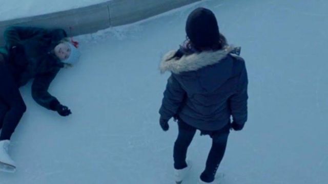 Coat with Fur Trim Hood worn by Maria / Airam (India Eisley) in Look ...