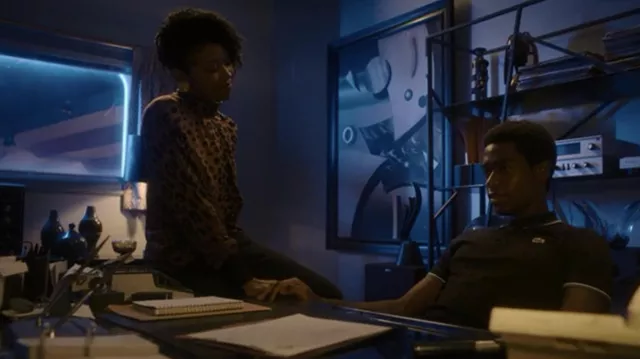 Cheetah printed Blouse worn by Tanosse (Adrianna Mitchell) as seen in ...