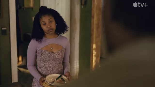 Printed Dress worn by Robyn (Dominique Fishback) as seen in The Last ...