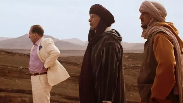 Pink Formal Shirt worn by David Henninger (Ralph Fiennes) as seen in ...