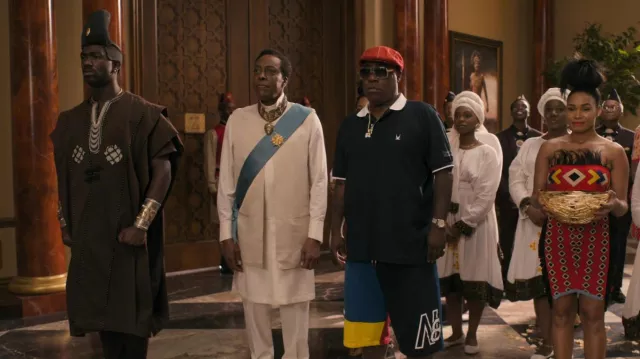 Polo Nautica usado por el tío Reem (Tracy Morgan) como se ve en los ...